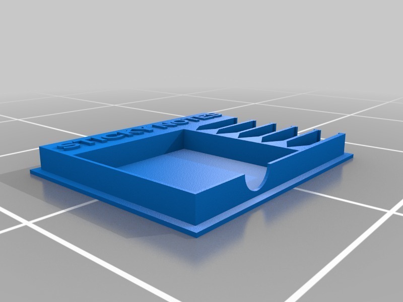 Free 3D file Ultimate Sticky Note Holder 🏢 ・3D print design to download ...