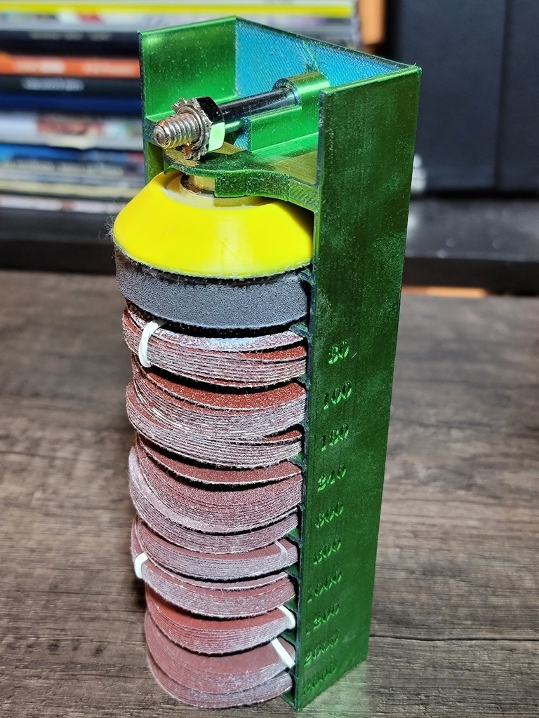 Free 3D file Sanding Disk Storage 💾 ・Object to download and to 3D print ...