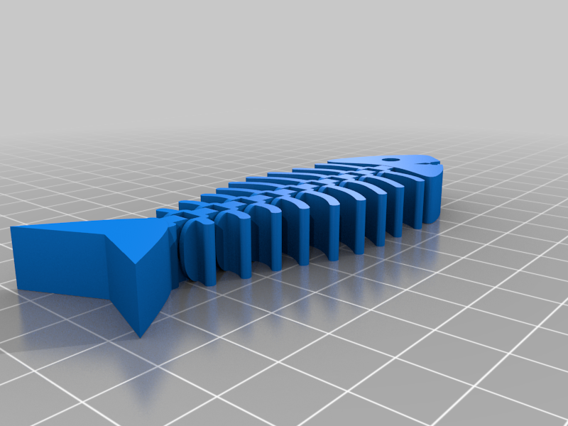 Free 3D file Flexi-fish (smaller) 👹 ・3D print model to download・Cults