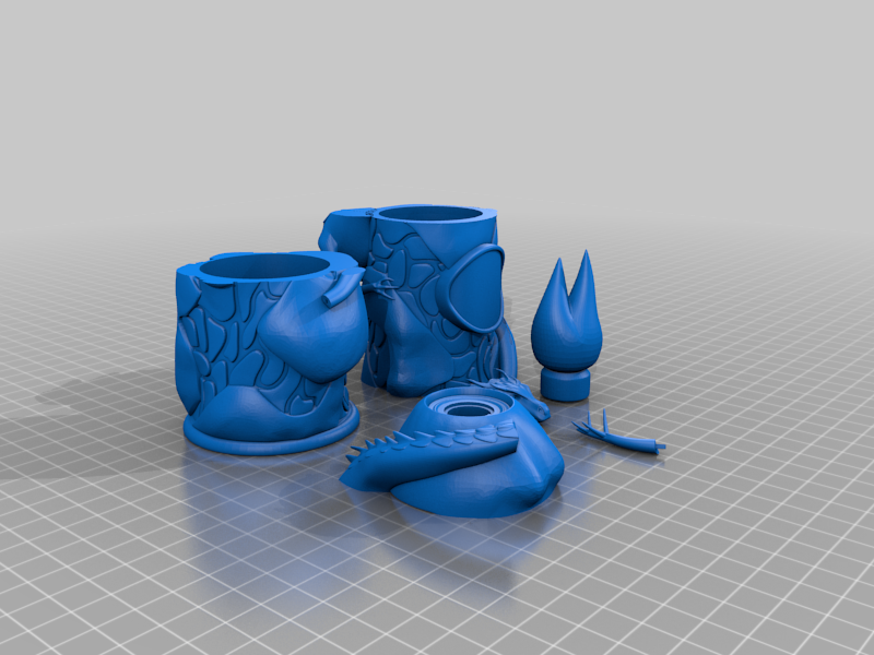 Free 3D file Incinerate Plasmid 🍾 ・Object to download and to 3D print・Cults