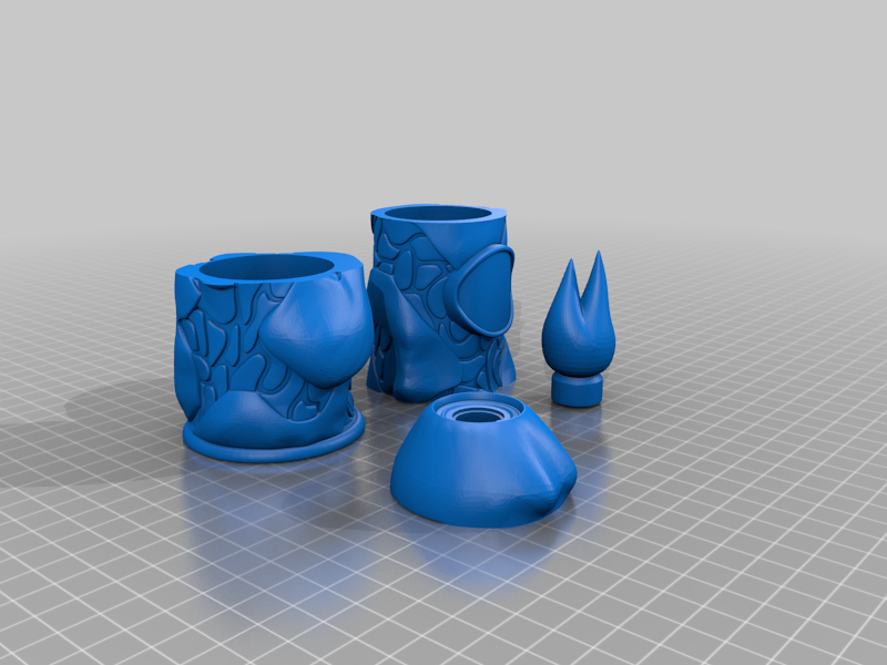 Free 3D file Incinerate Plasmid 🍾 ・Object to download and to 3D print・Cults