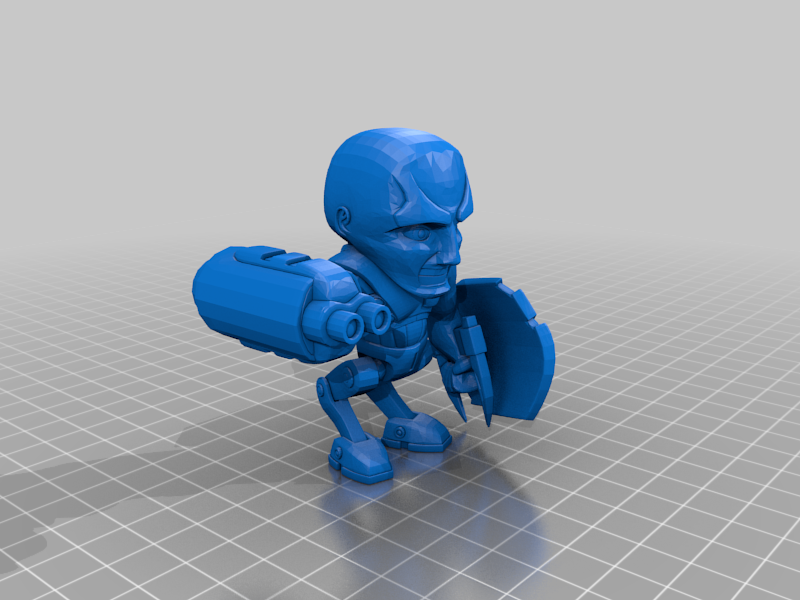 Fichier STL gratuit Gladiator - Mini-figure 👾 ・Objet à télécharger et à ...