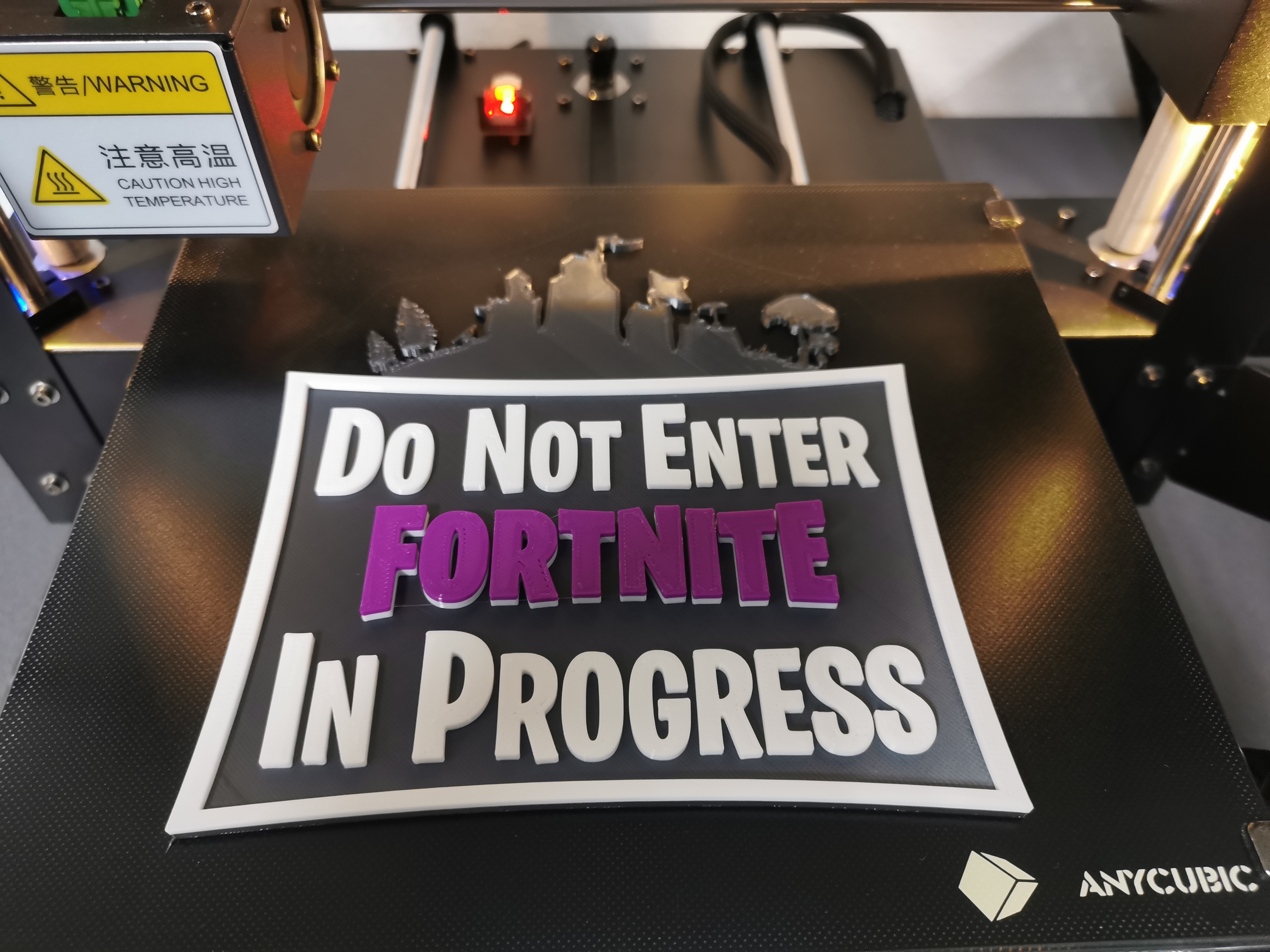 3D printing Fortnite Door Sign・Cults