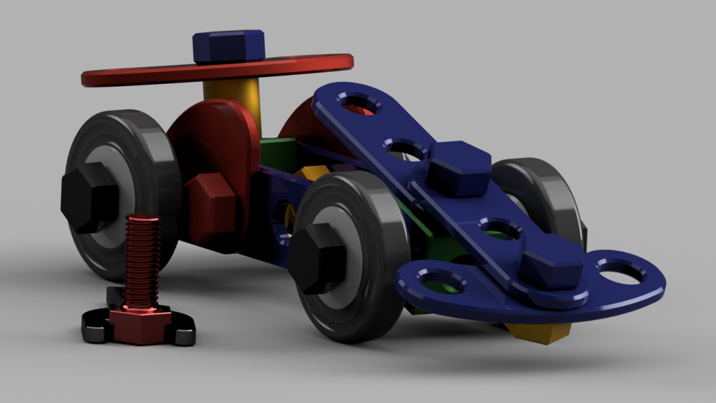 Free 3D file Modular Building Kit for Kids: Screws and Profiles for a ...