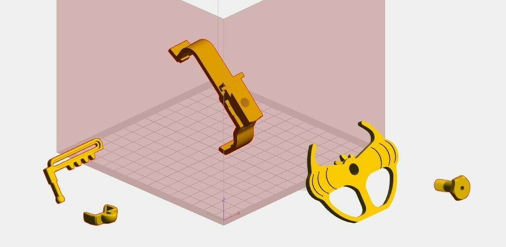 🛞 PS5 Bolted Steering Wheel mod・Free STL File for 3D printing and CNC ...