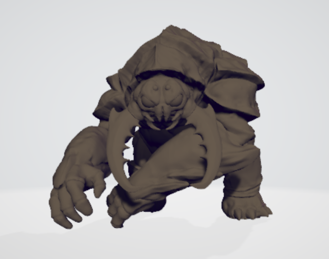 Free 3D file Umber Hulk - Tabletop Miniature REMIX 🎲 ・3D printable ...