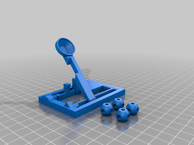 🆒 PrintFast Catapult・Free 3D File for ・Cults
