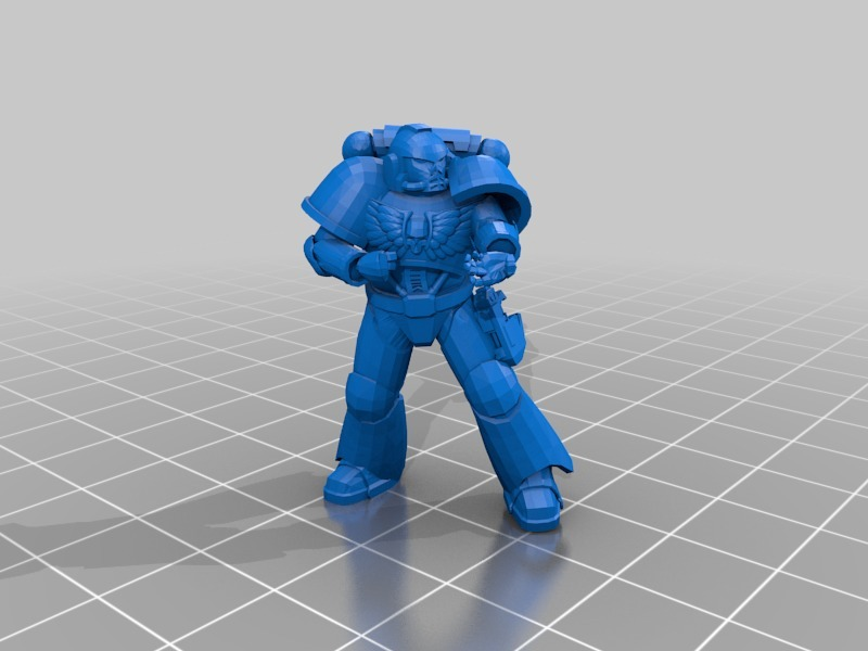 🛰 Primaris hellblaster space marine conversion set・Free 3D File for ・Cults