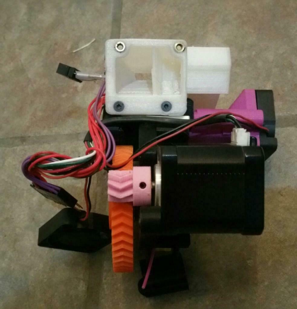 Free 3D file Lulzbot Mini Dual Fan Duct Remix 🧞‍♂️・3D printing idea to ...