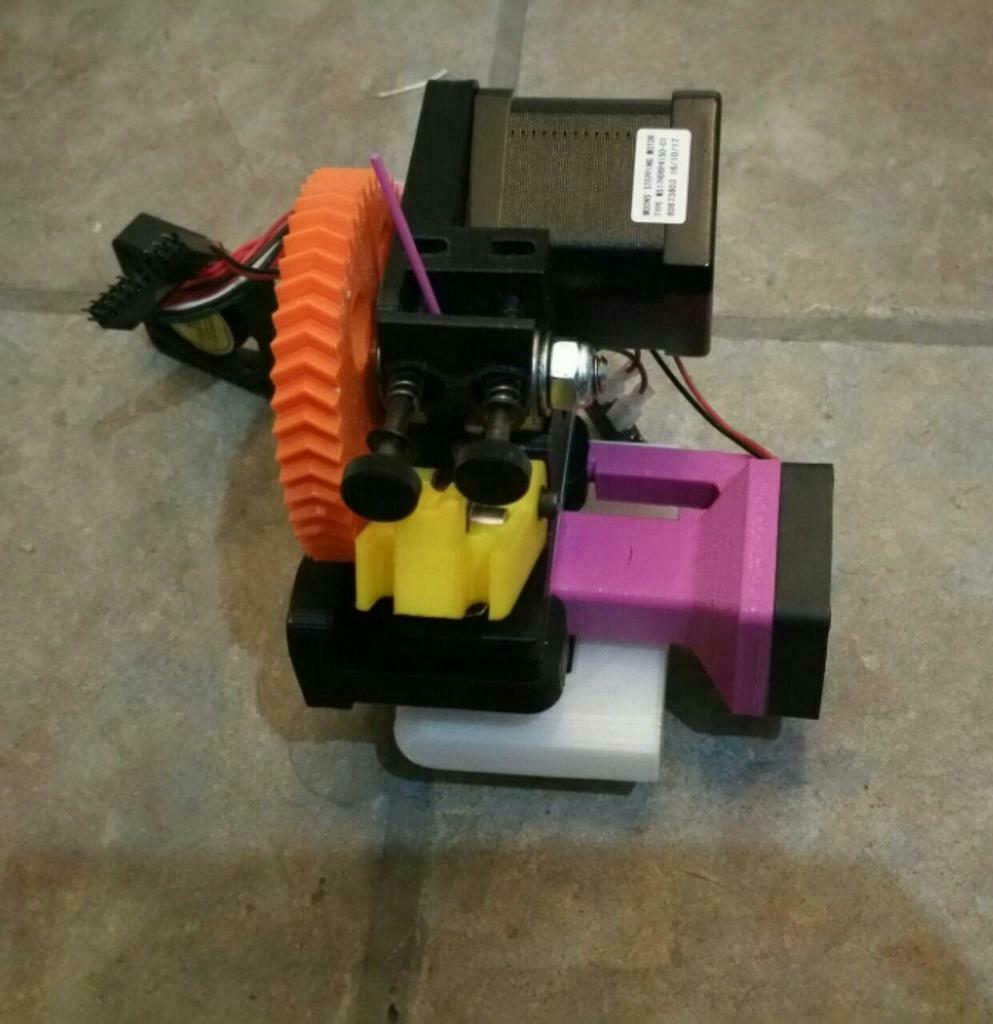 Free 3D file Lulzbot Mini Dual Fan Duct Remix 🧞‍♂️・3D printing idea to ...