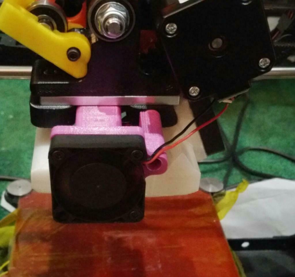 Free 3D file Lulzbot Mini Dual Fan Duct Remix 🧞‍♂️・3D printing idea to ...