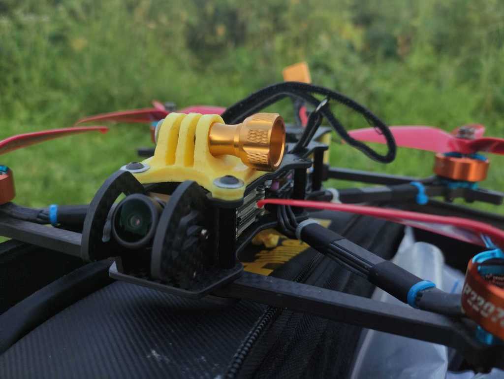 Free 3D file AOS 5.5 v1 GoPro asymmetric mount universal 📷・3D printable ...