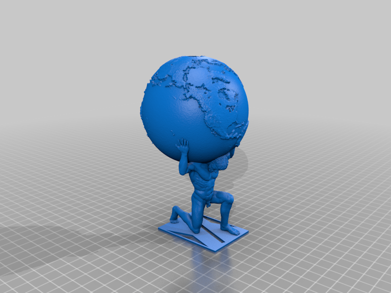 Free 3D file Atlas GPU Stand (adjustable height) 🖥️ ・3D print model to ...