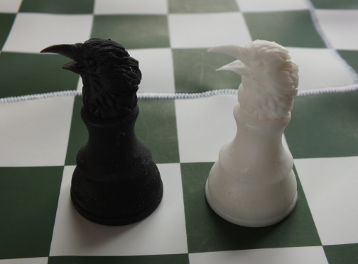 3D print Chess Raven・Cults
