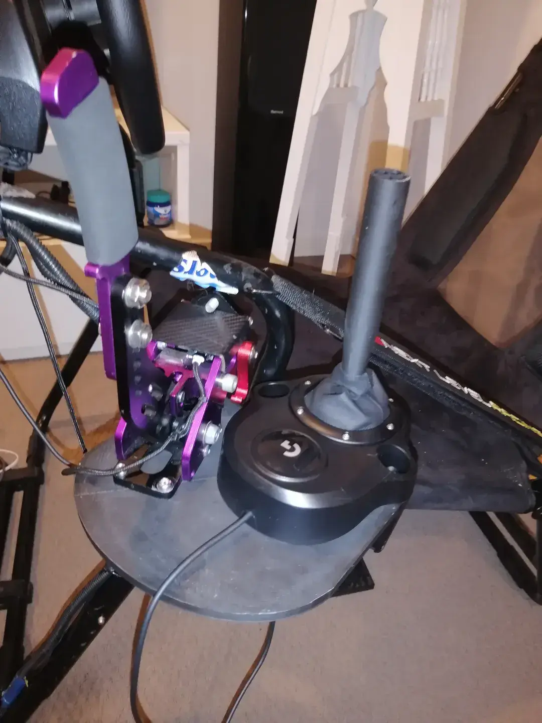 ⏭️ Next Level Ebrake Handbrake and logitech shifter mount・Free 3D File ...