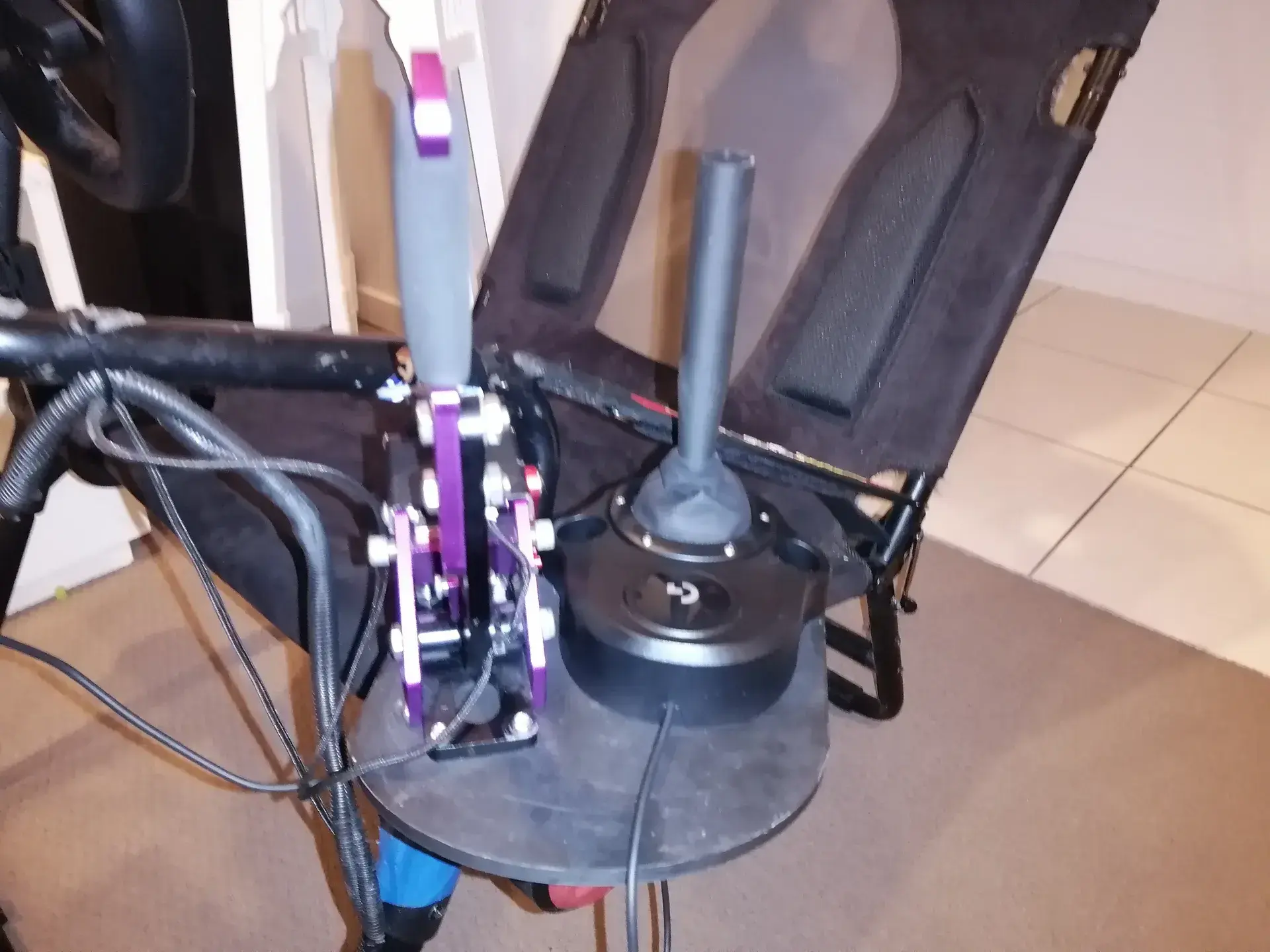 ⏭️ Next Level Ebrake Handbrake and logitech shifter mount・Free 3D File ...