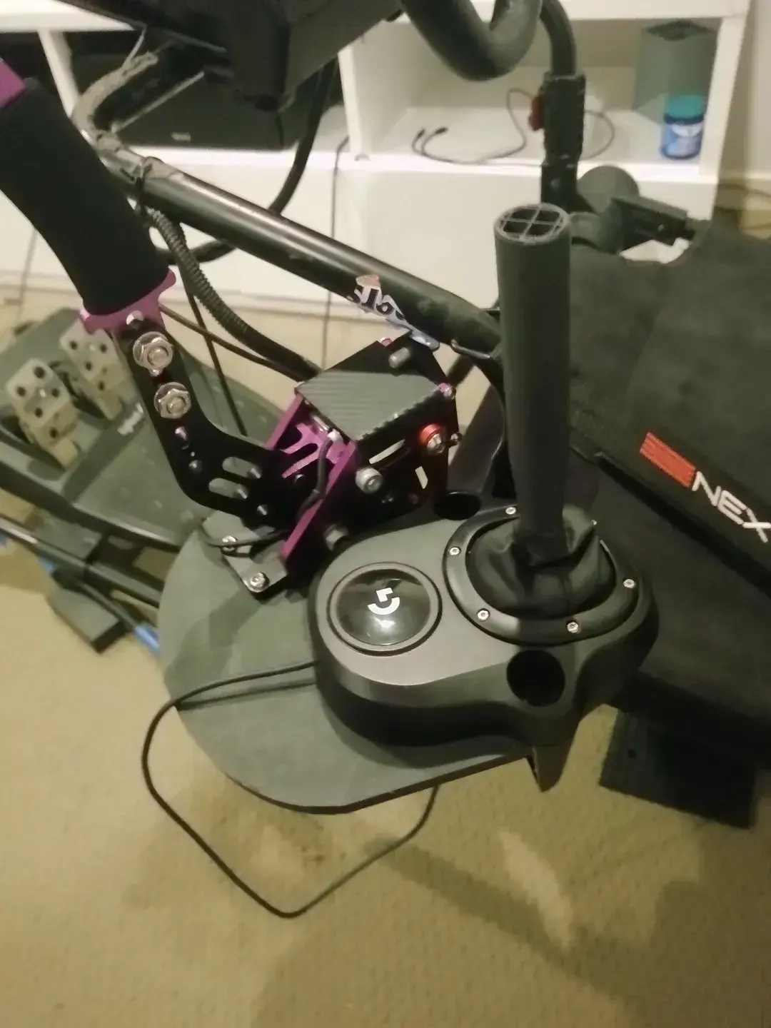 ⏭️ Next Level Ebrake Handbrake and logitech shifter mount・Free 3D File ...