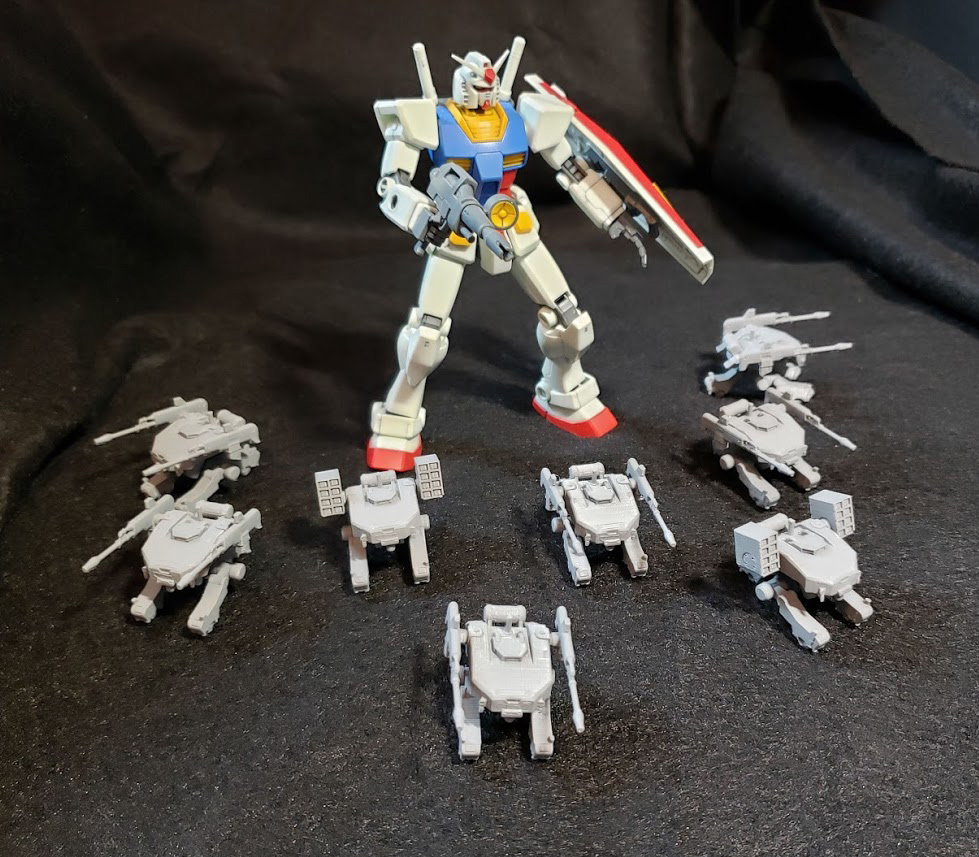 🤖 Mobile Worker (Gundam IBO) 1/144・Free STL File for ・Cults