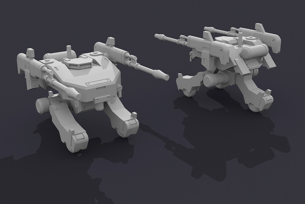 Archivo STL gratuito Trabajador móvil (Gundam IBO) 1/144 🤖 ・Objeto para descargar e imprimir en ...