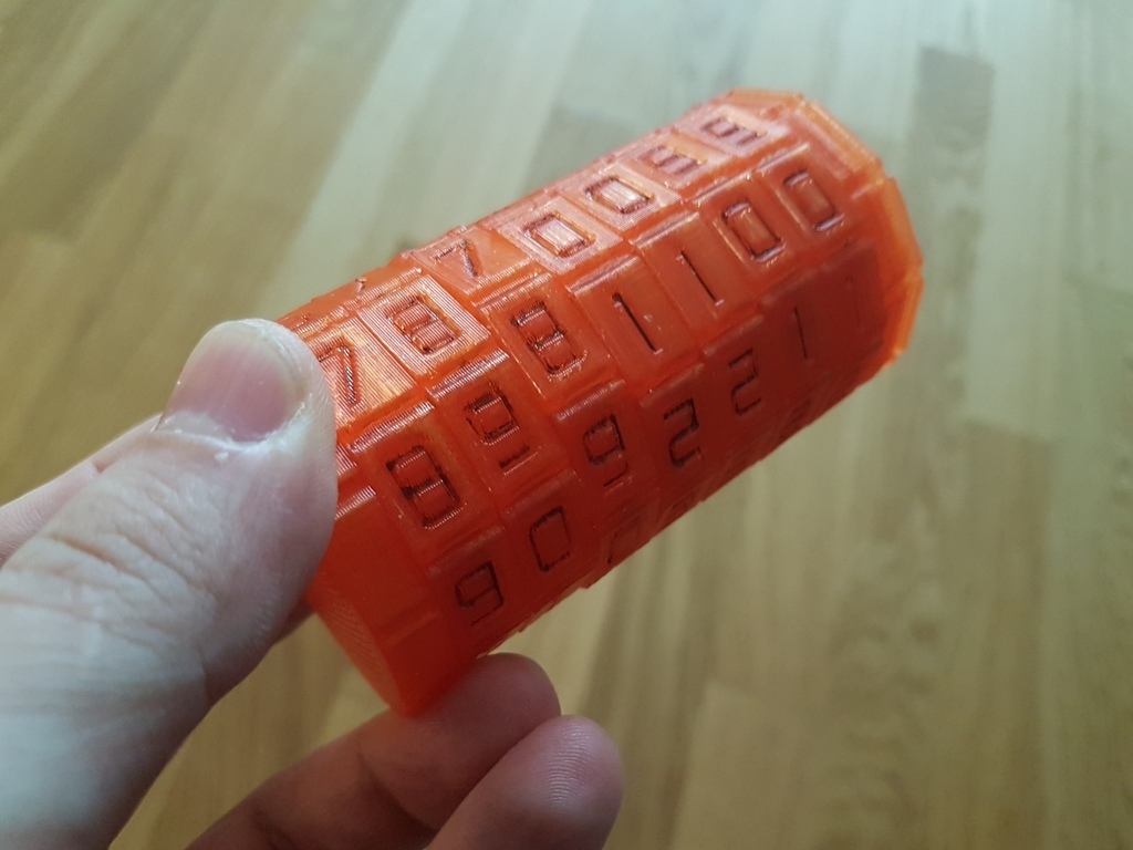 3D print Combination Safe 00 (Cryptex)・Cults