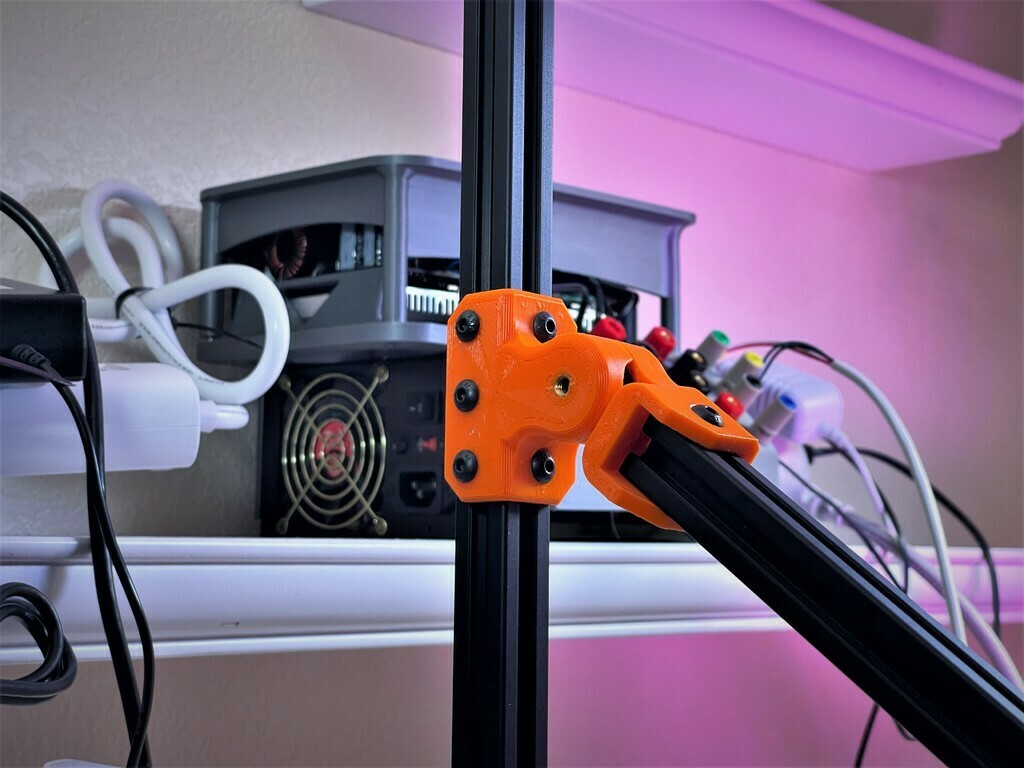 🖼️ 2020 Extrusion - Pivot/Hinge - Midspan・Free 3D File for ・Cults