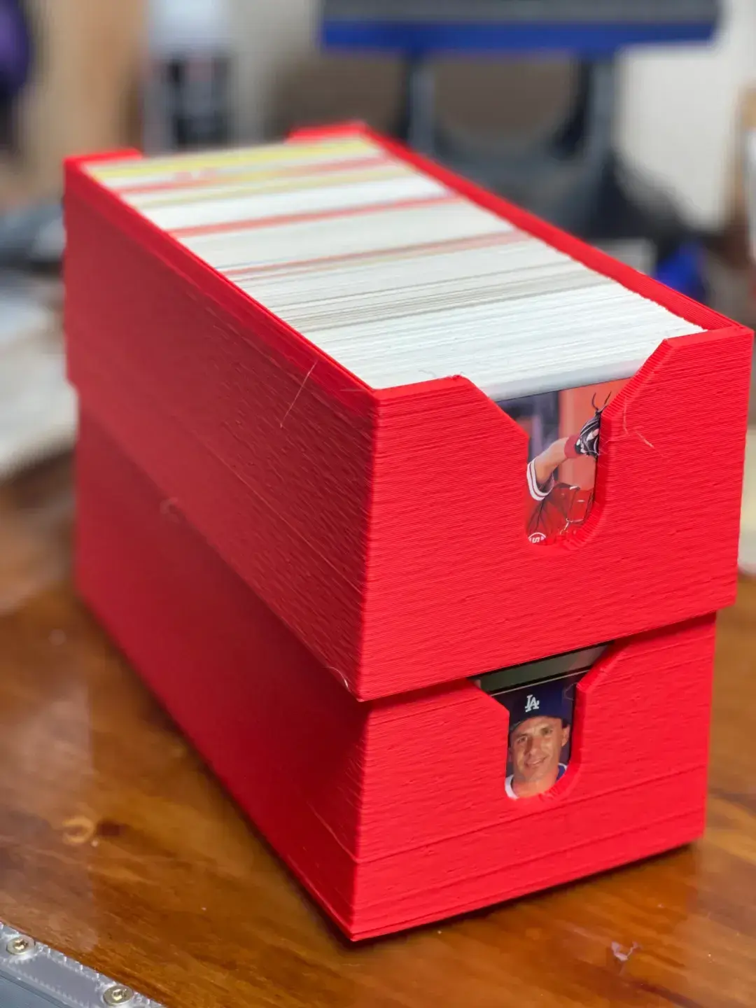 Archivo 3D gratuito Baseball card storage rack ⚾ ・Objeto imprimible en ...