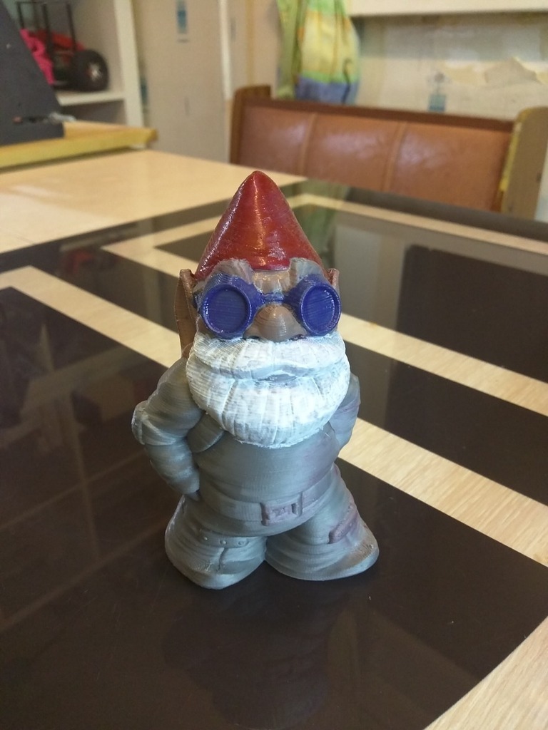 3D printed MakerBot Gnome Full Color・Cults