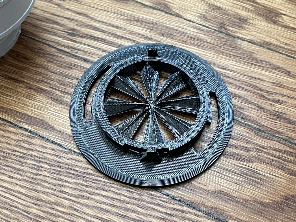 Free STL file Small Duct High Velocity (SDHV) HVAC air vent valve that ...