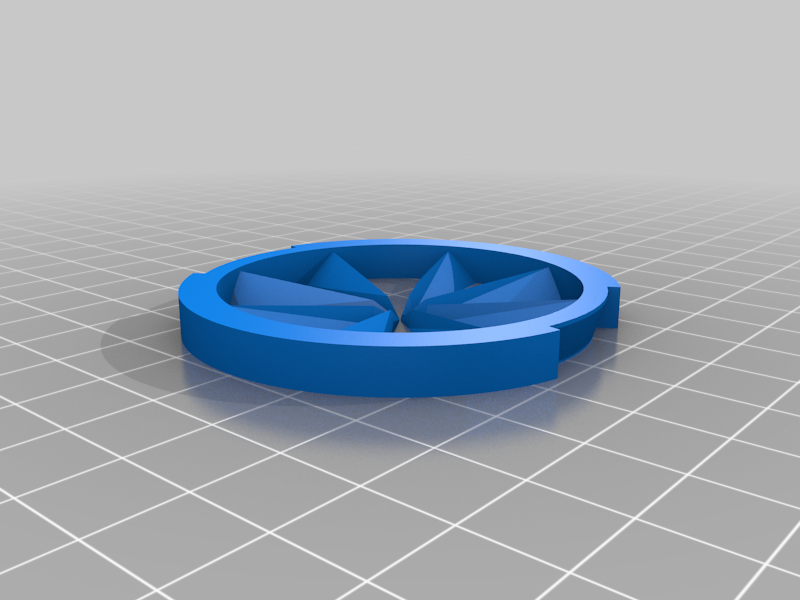 Free STL file Small Duct High Velocity (SDHV) HVAC air vent valve that ...