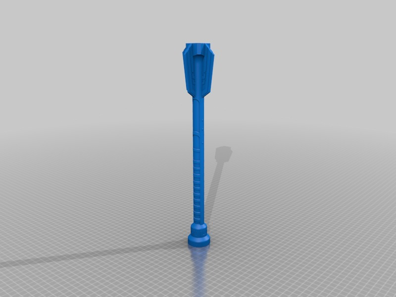 Free 3D file Princess Scepter w/ interchangable caps (Rose and Emerald ...