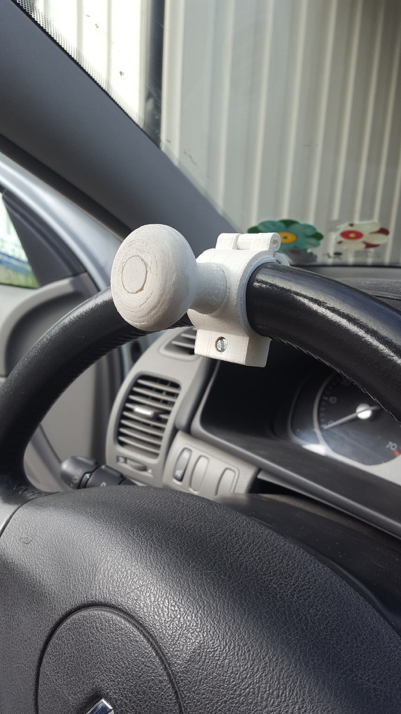 🛞 Stearing Wheel Knob・Free 3D File for ・Cults