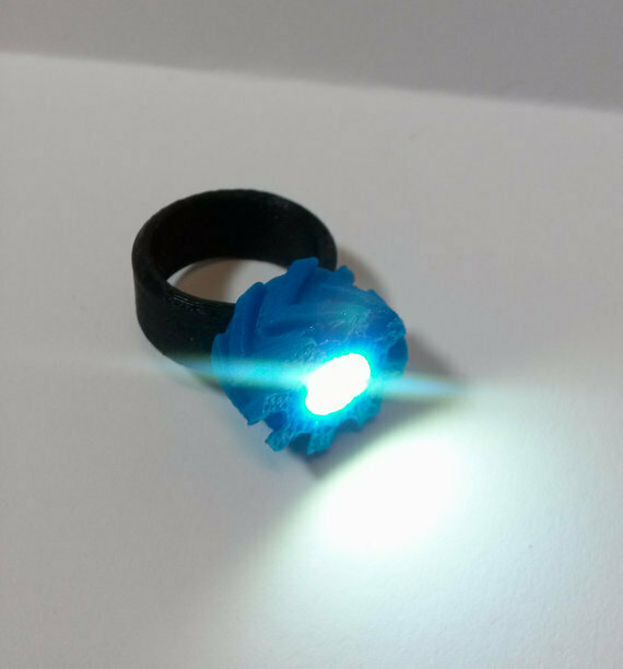 Archivo 3D gratis Anillo luminoso LED Trébol 💍 ・Plan de la impresora 3D ...