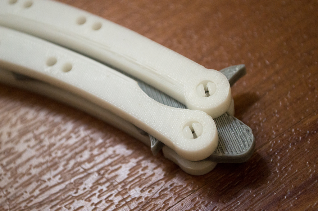 💯 100% Printable CS:GO Butterfly Knife・Free 3D File for ・Cults