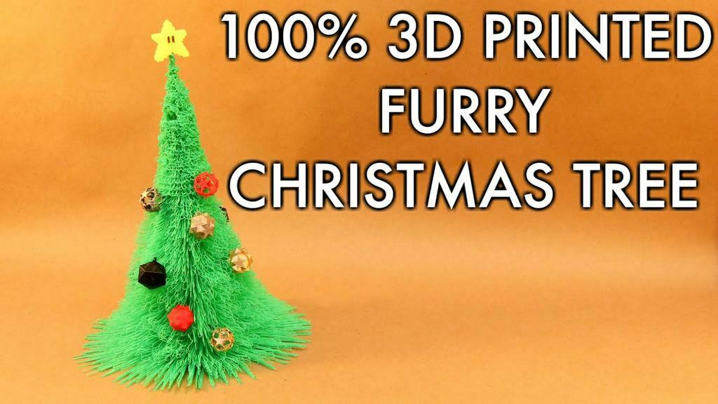 Free 3D file 100% 3D Printed Furry Christmas Tree! 💯 ・3D printing ...