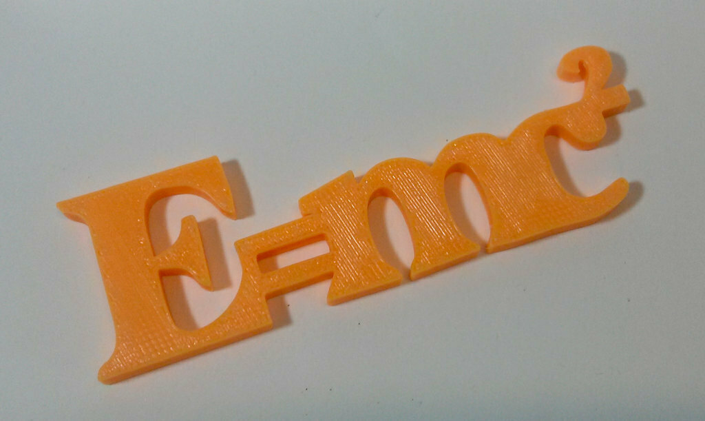 Free 3D file Science Fun! E=mc2 Magnet 🧪・3D print design to download・Cults