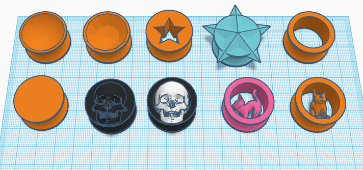 👂 25mm ear plugs・Free 3D File for ・Cults