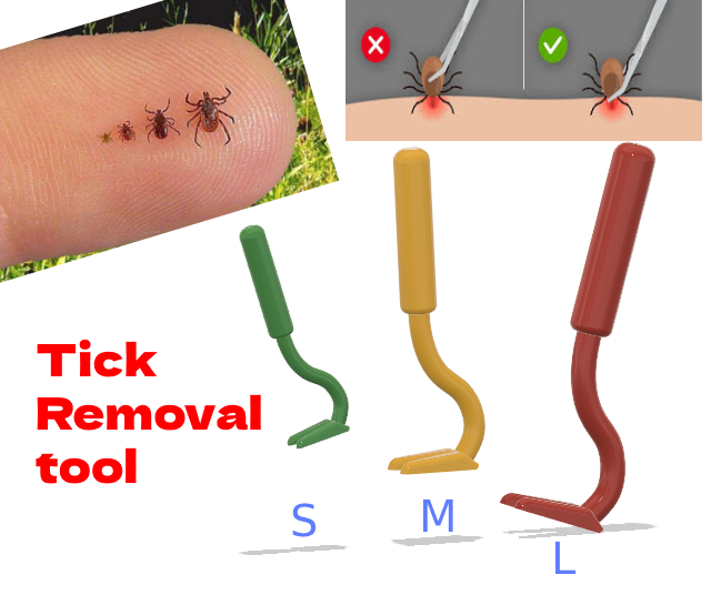 Archivo 3D gratis Tick removal tool 🐾 ・Plan para descargar y imprimir en 3D・Cults