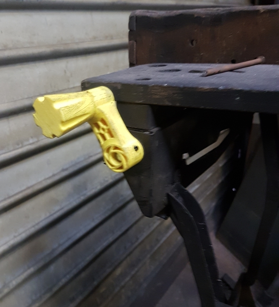 3D-Datei Black und Decker Workmate. Ersatz Kurbel und Griff kostenlos 🧑‍🔧 ・3D-Druck-Modell zum ...