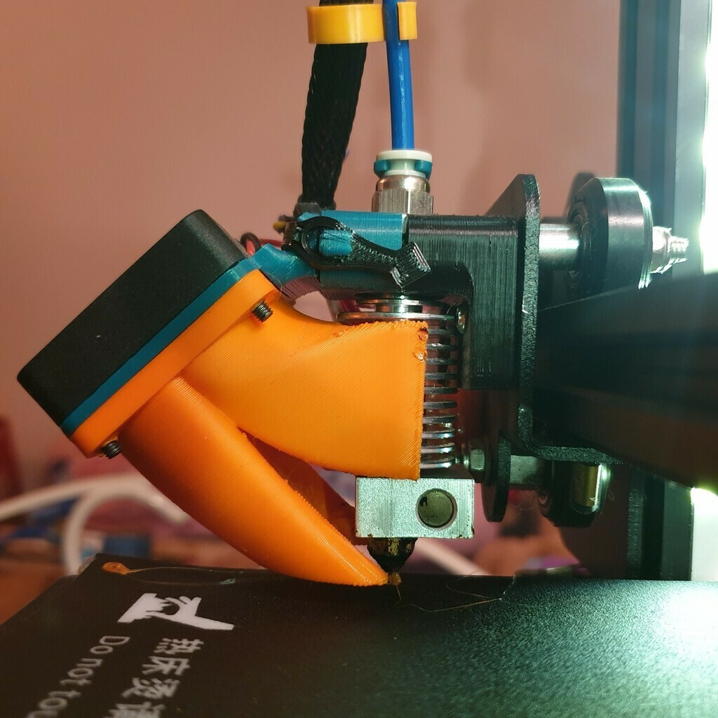 Free 3D file Quick swap E3D mount and Fan Duct for Ender 3 🧞‍♂️ ・3D ...