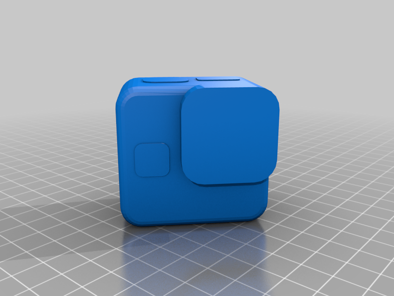 3D-Datei GoPro Hero 11 mini Nur Gehäuse kostenlos 🧞‍♂️ ・3D-Druck-Idee zum Herunterladen・Cults