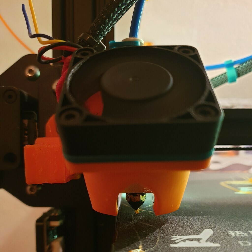 Free 3D file Quick swap E3D mount and Fan Duct for Ender 3 🧞‍♂️ ・3D ...