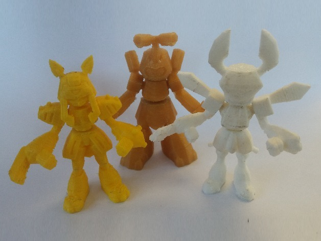 Archivo STL Medabots: Rokusho 🦸 ・Modelo para descargar e imprimir en 3D ...