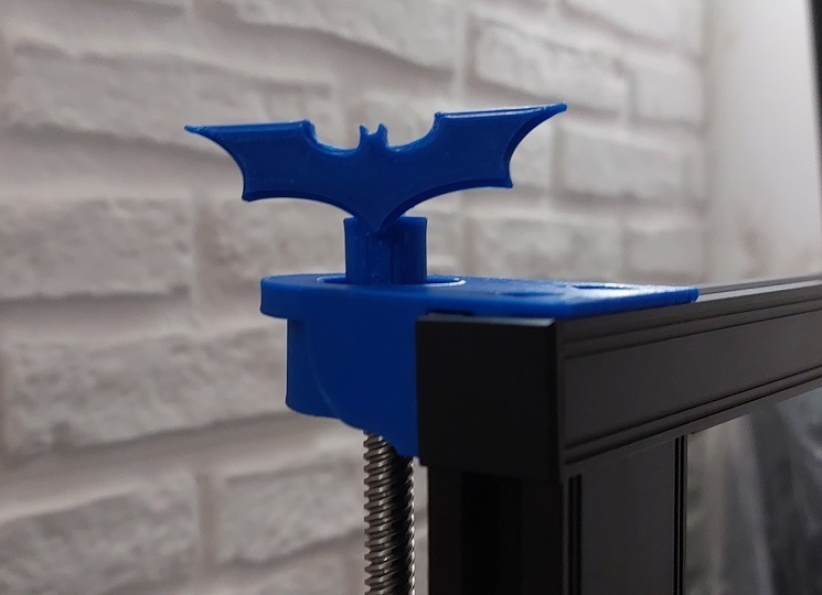 Free 3D file Axis Z Spinner Knob Batman 🧞‍♂️ ・3D print object to ...