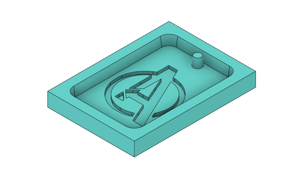 Free 3D file One-part resin/epoxy keychain molds 🗝️・3D printable model ...