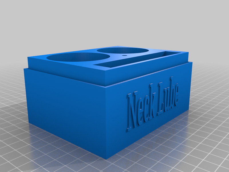 Free 3D file Case Neck Lube case ⚽ ・3D printable model to download・Cults