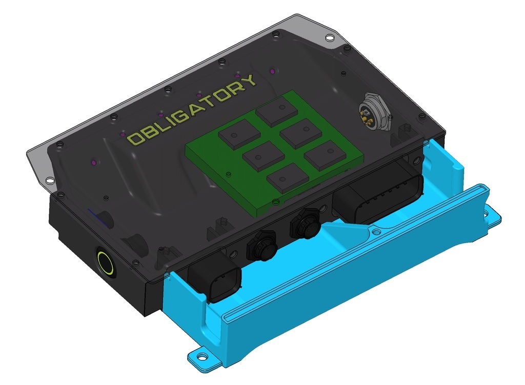 📦 Onewheel VESC Controller Box (for stock lid & harness)・Free 3D File ...