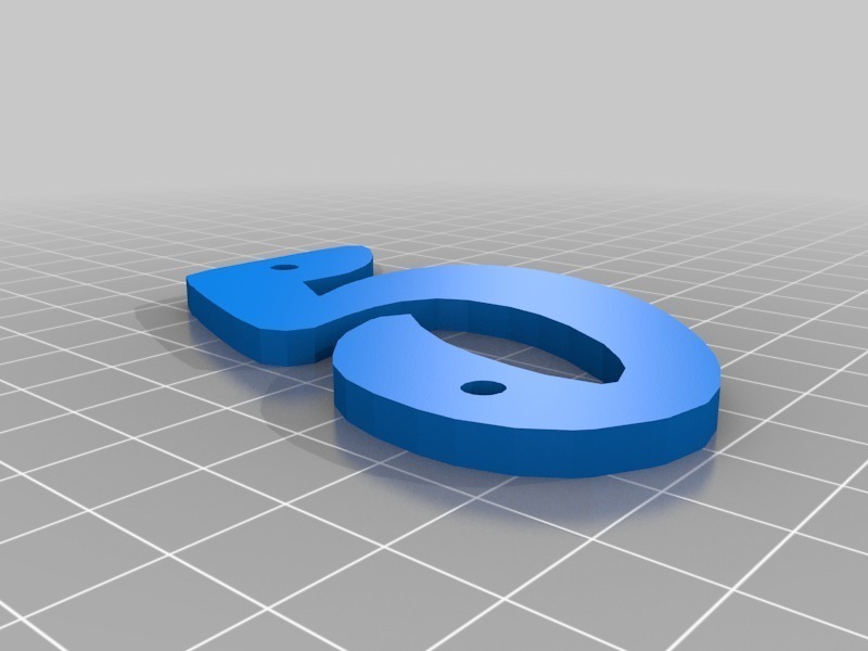 🔢 House/Mailbox numbers・Free 3D File for ・Cults