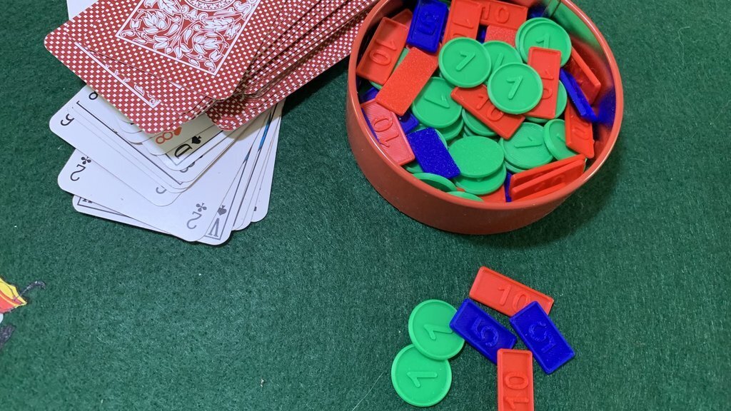 Free 3D file Chips for board games 🎲 ・3D printer model to download・Cults