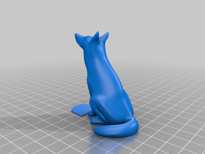 Free 3D file sitting Dog "Sia" 🐕 ・3D printing idea to download・Cults