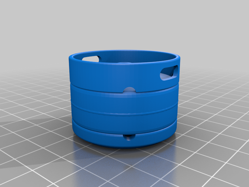 🚁 1/10 Scale KEG barrels・Free STL File for 3D printing・Cults
